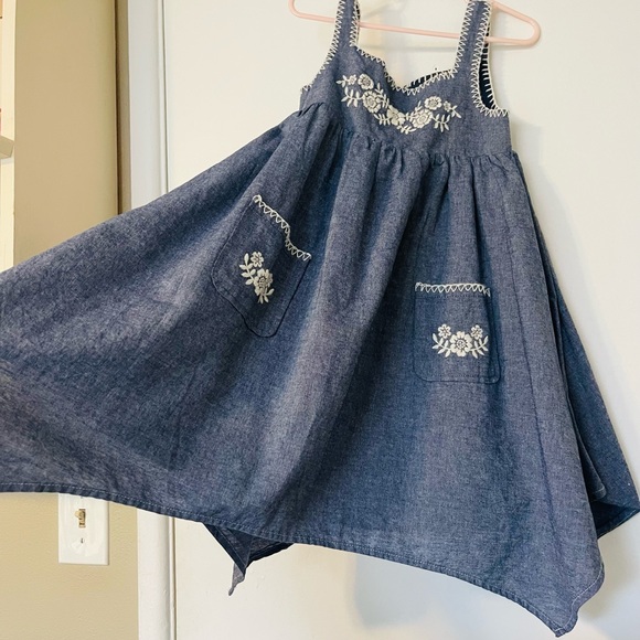 Arabella & Addison | Dresses | Chambray Blue Easter Or Spring Sundress ...